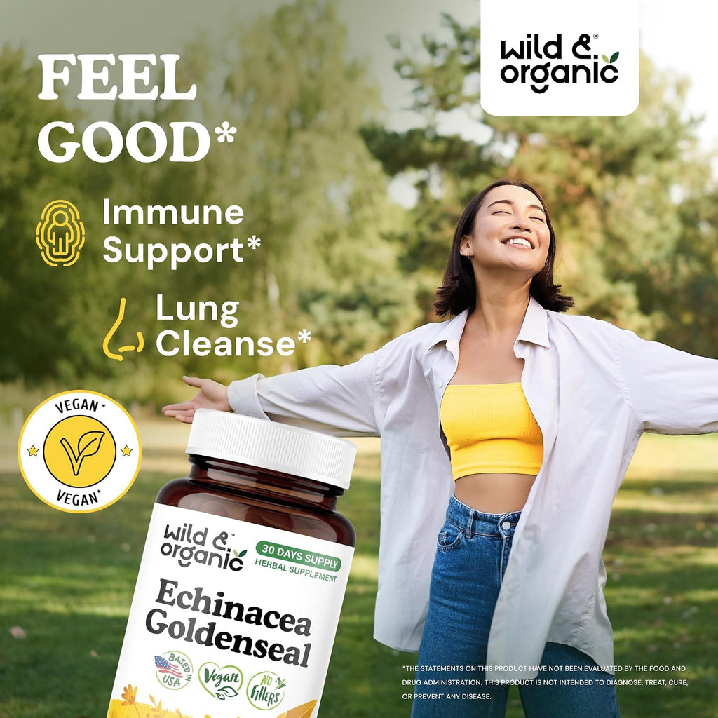 natural immune support echinacea supplement
