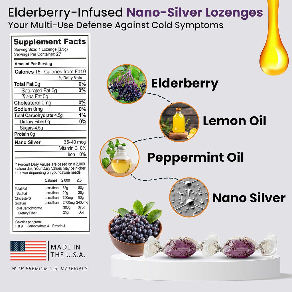 natural immune support elderberry lozenges