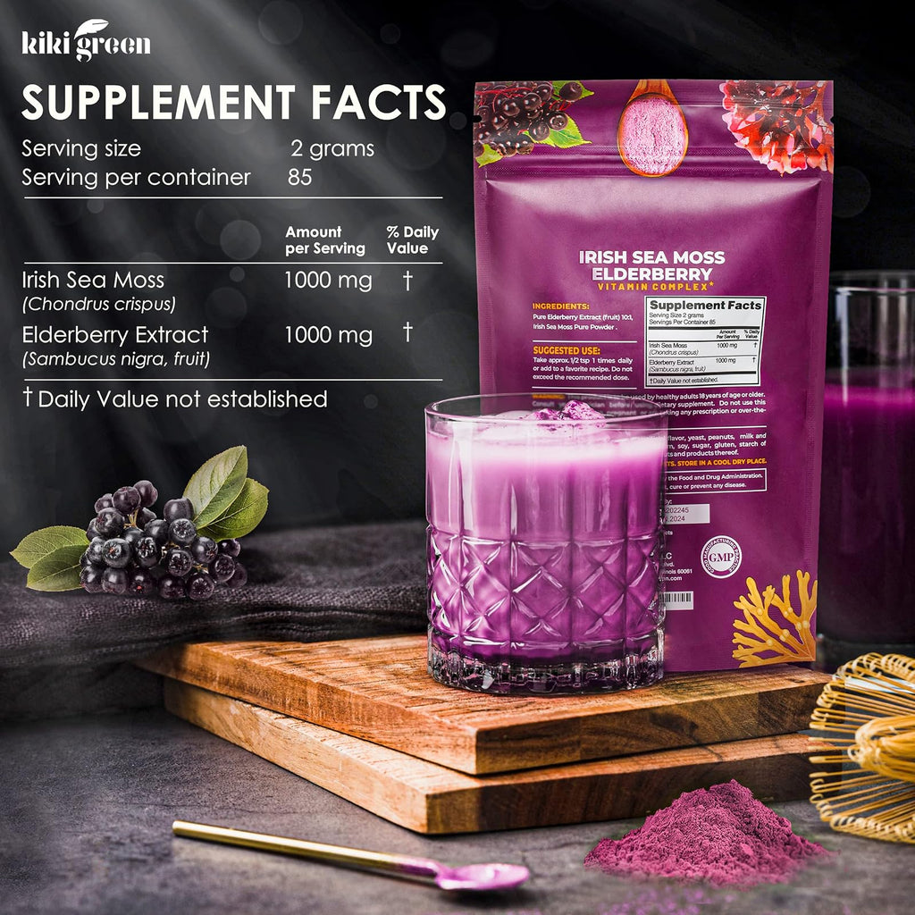 natural immune support elderberry powder