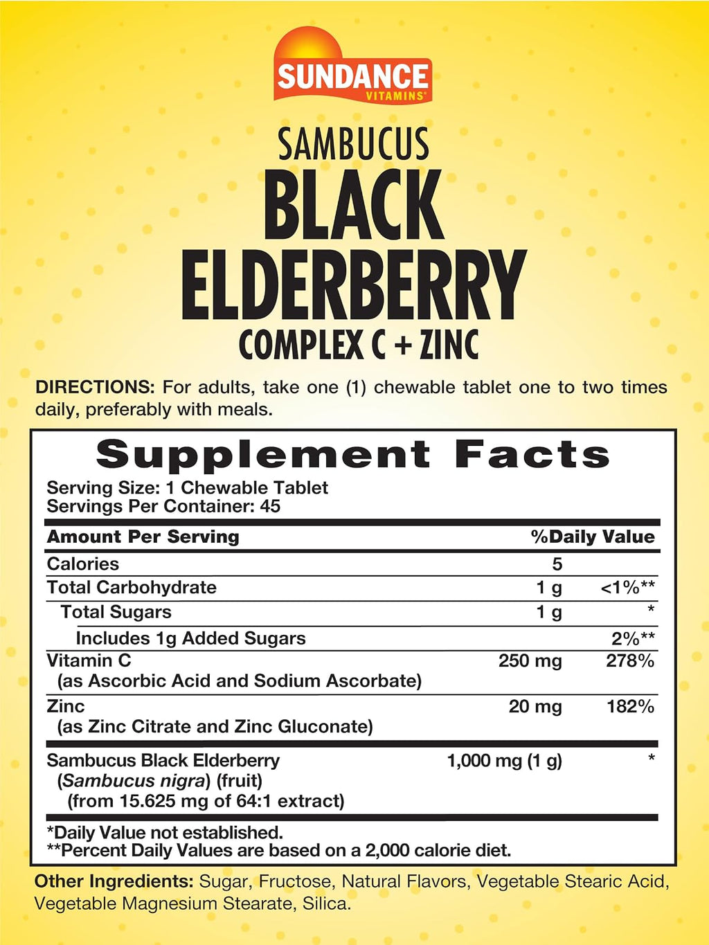 natural immune support elderberry supplement