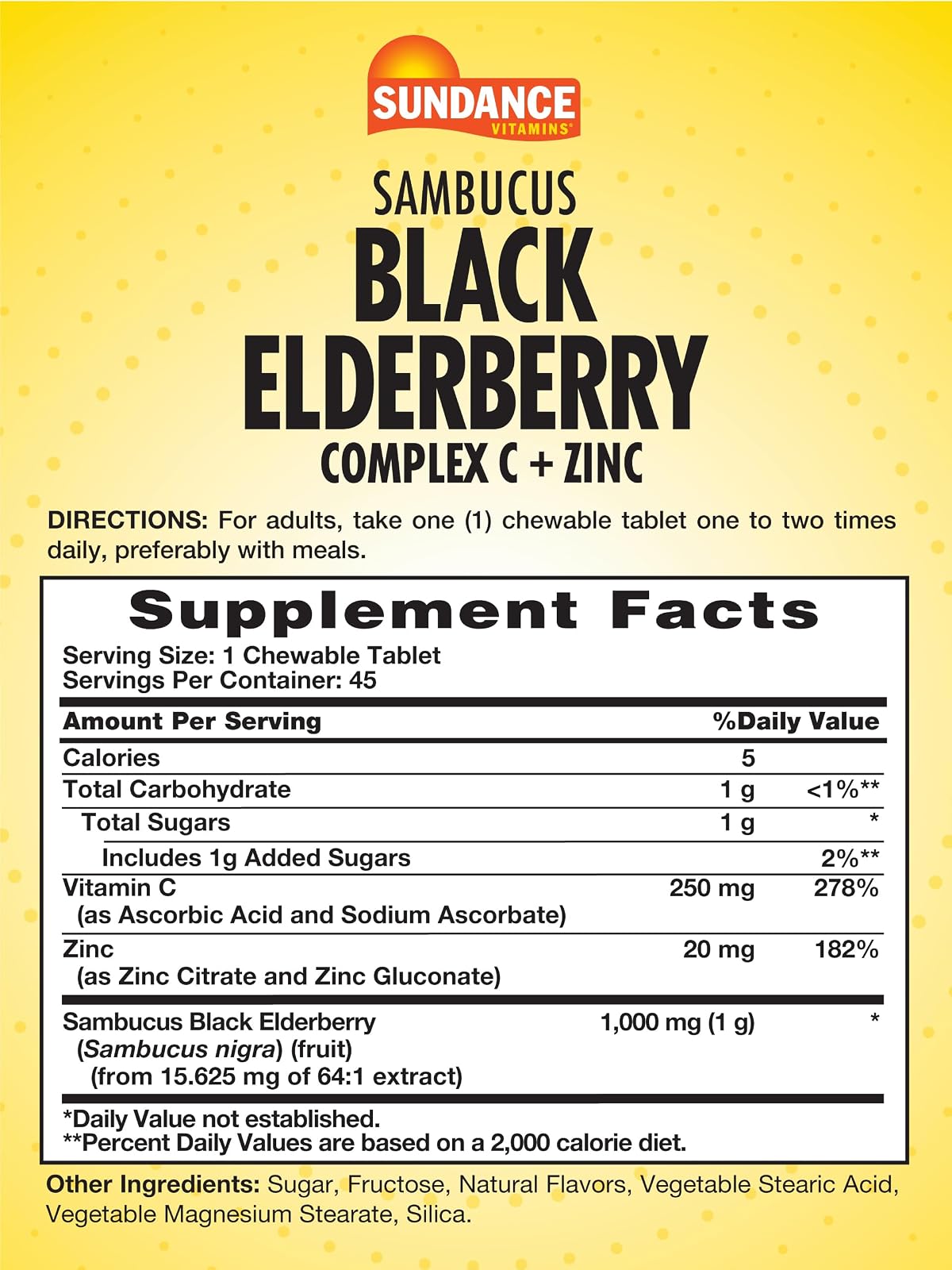 natural immune support elderberry supplement