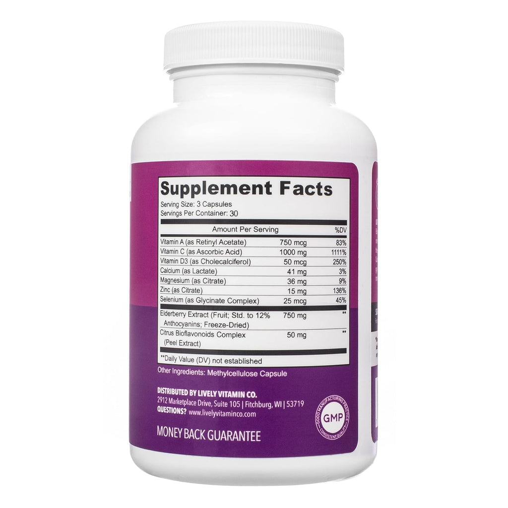 natural immune support elderberry supplement