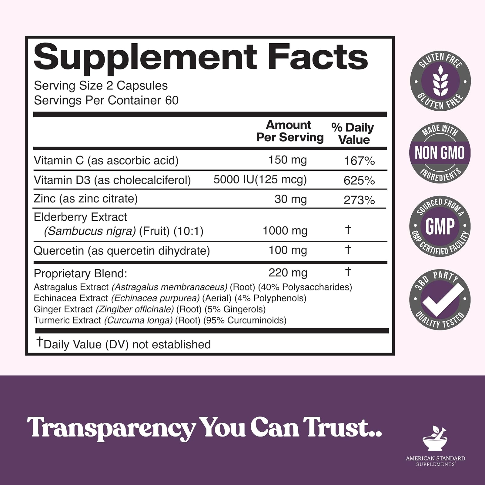 natural immune support elderberry supplement
