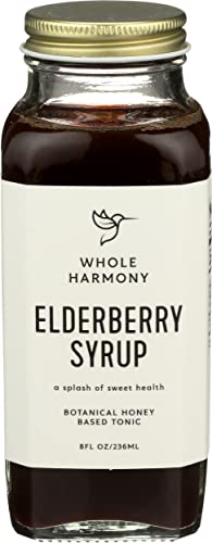 Natural immune support elderberry syrup