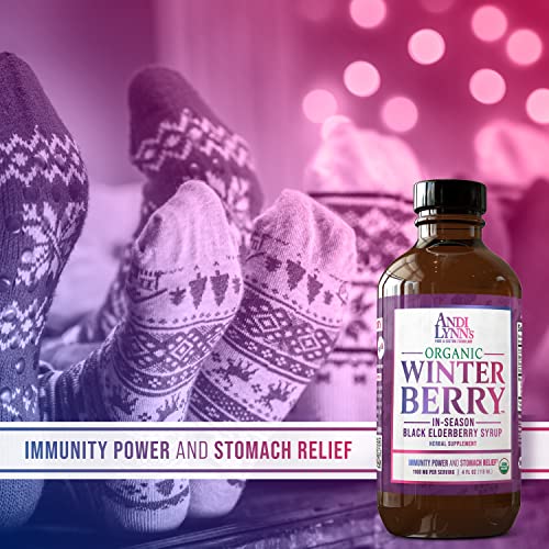 Natural immune support elderberry syrup