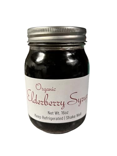 Natural immune support elderberry syrup