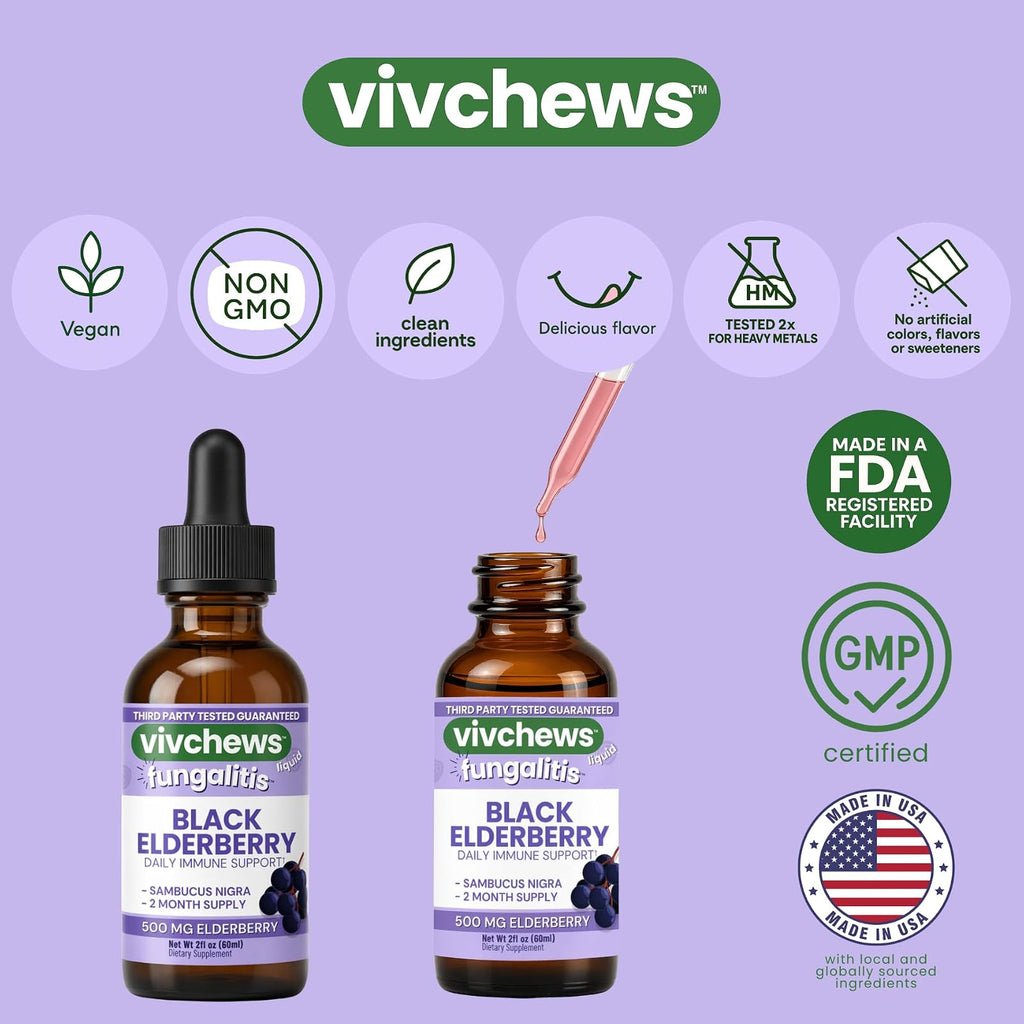 Natural immune support elderberry
