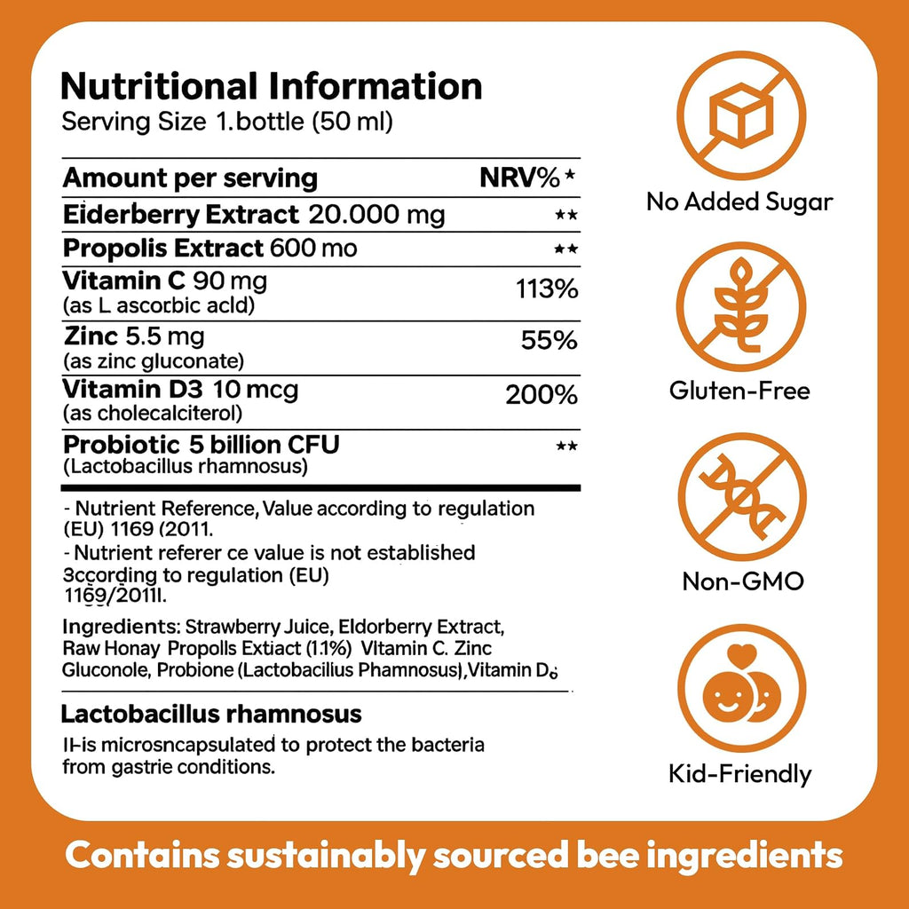 Natural immune support for children