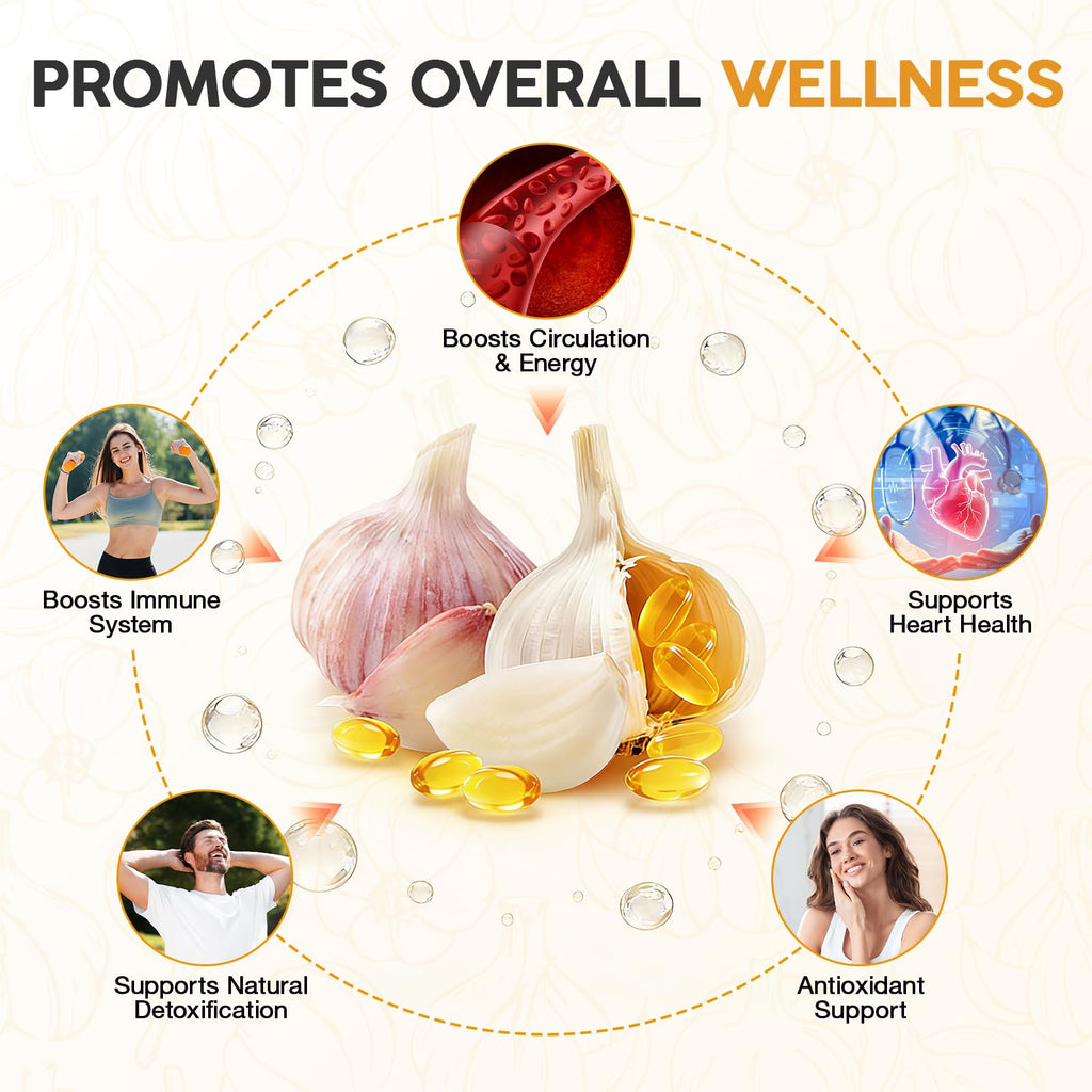 natural immune support garlic supplement