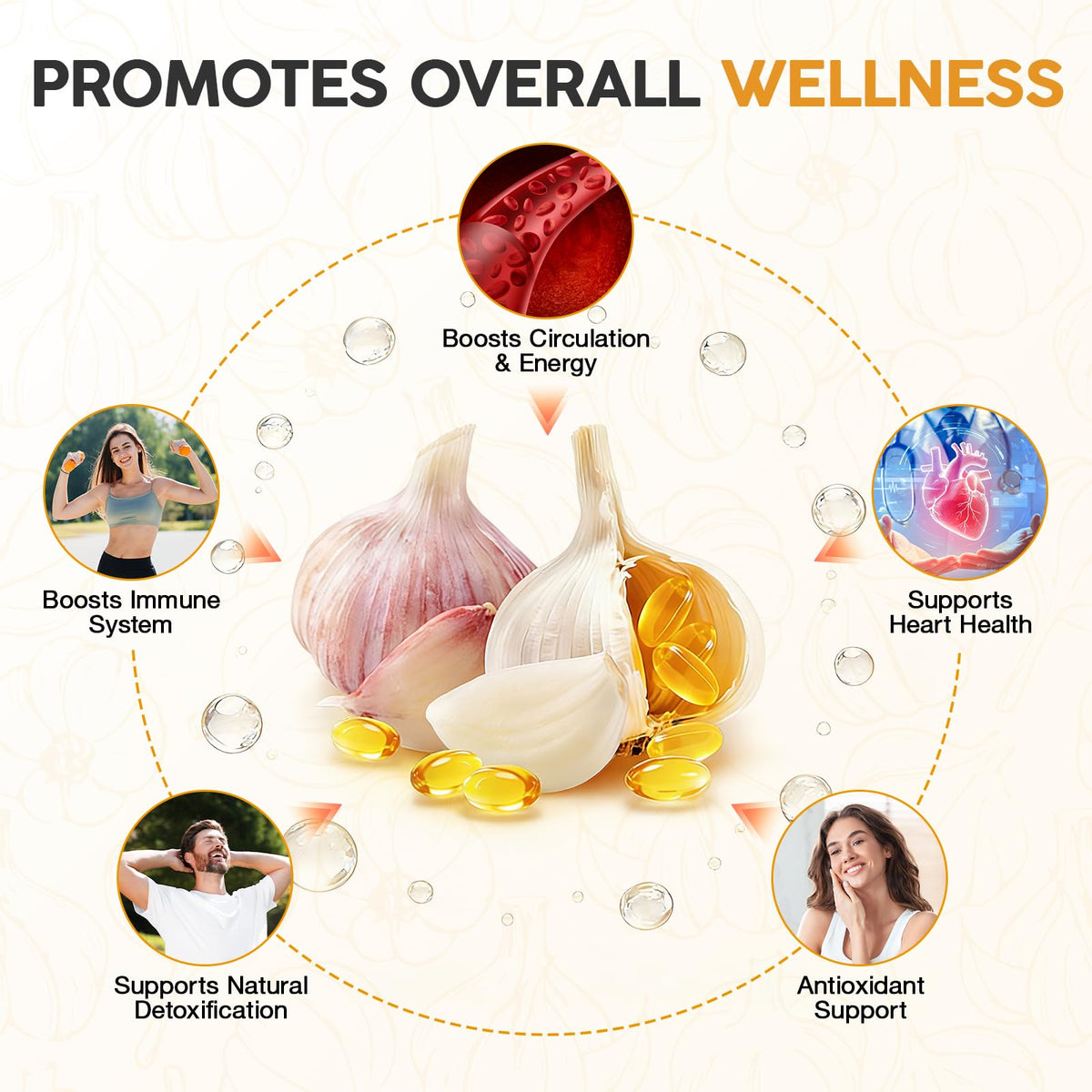 natural immune support garlic supplement