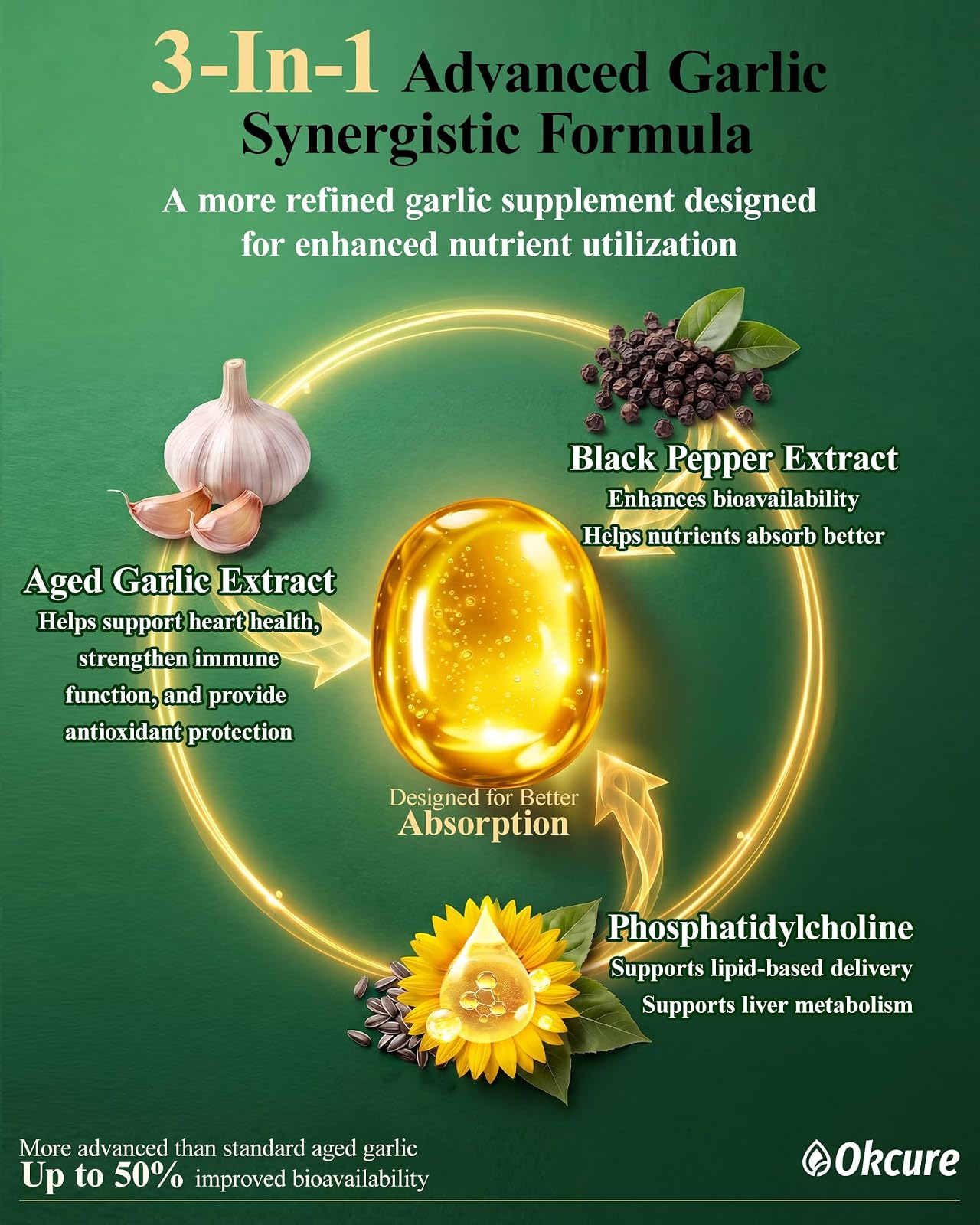 natural immune support garlic supplement