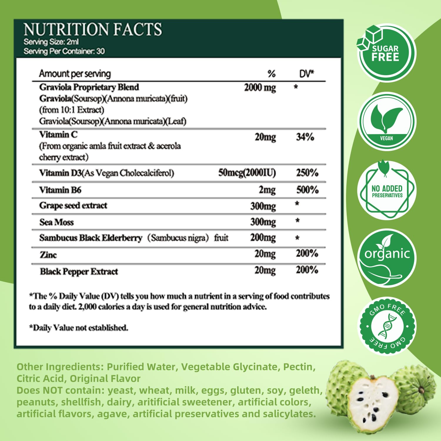 natural immune support liquid vitamins