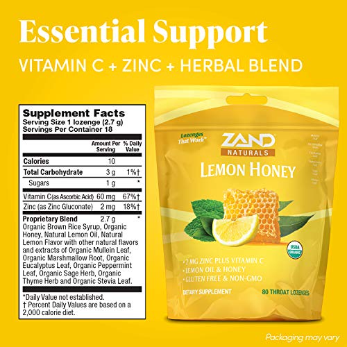 Natural immune support lozenges Canada