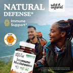 natural immune support mushroom blend