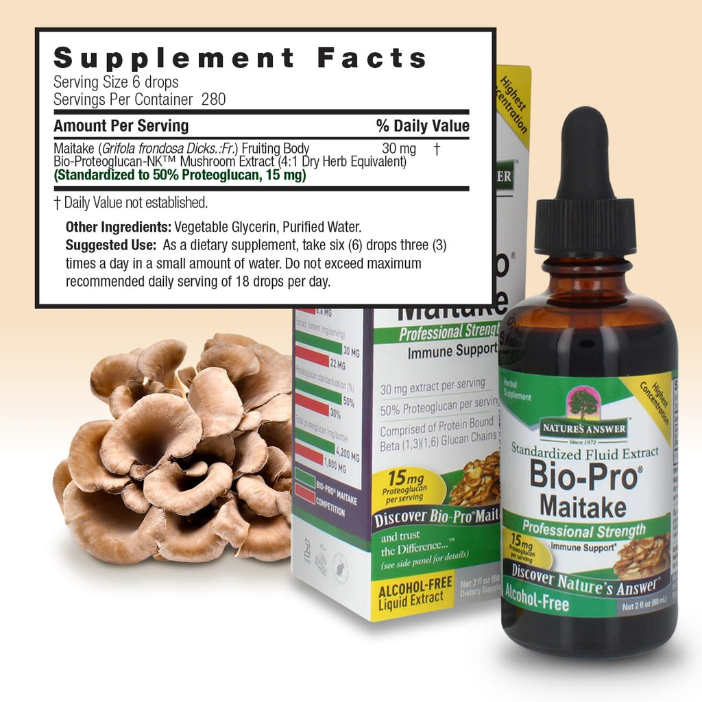 Natural immune support mushroom extract