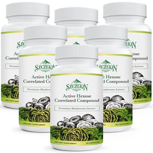 Natural immune support mushroom supplement