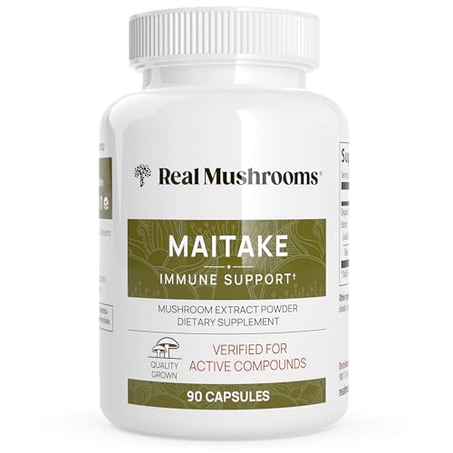 Natural immune support mushroom supplement