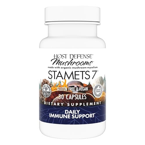 natural immune support mushrooms blend