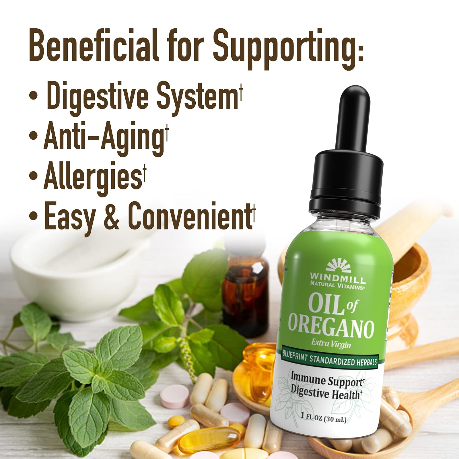 Natural immune support Oil of Oregano