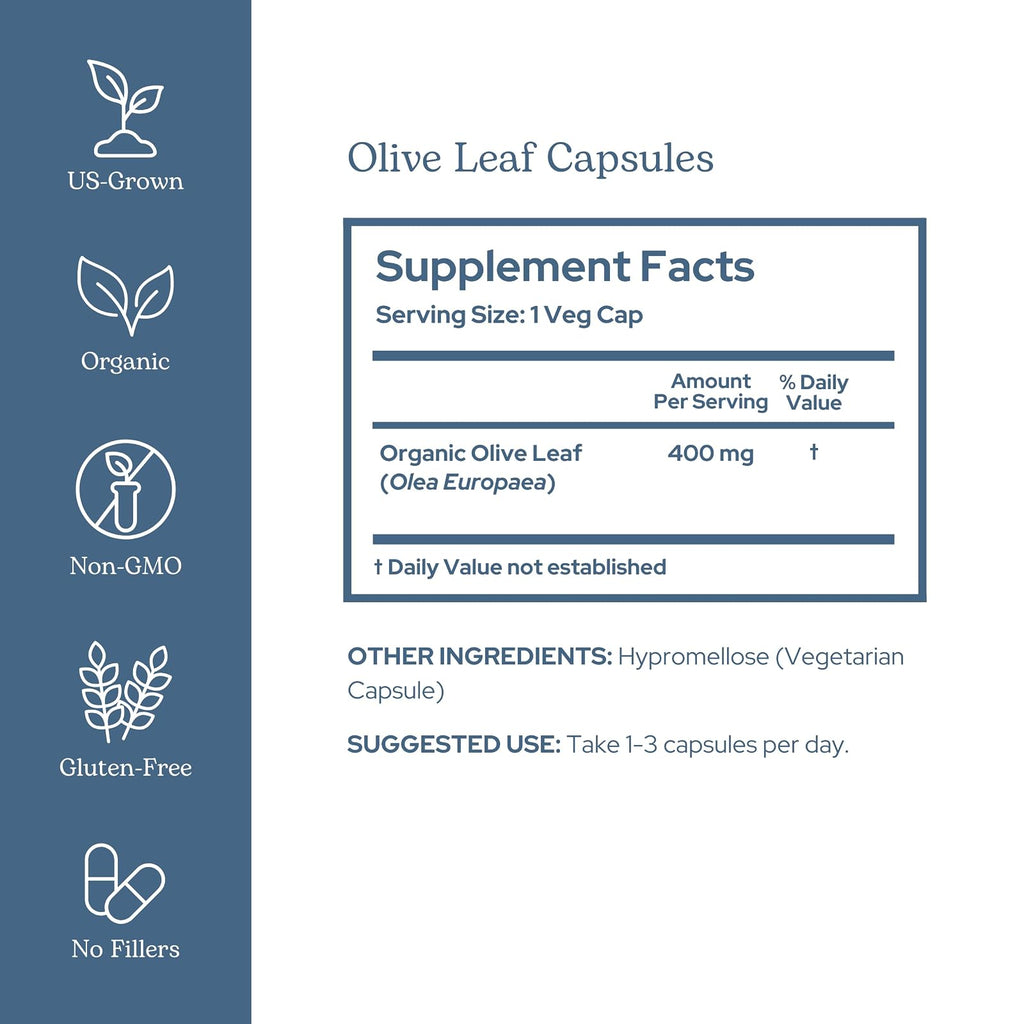 natural immune support olive leaf extract