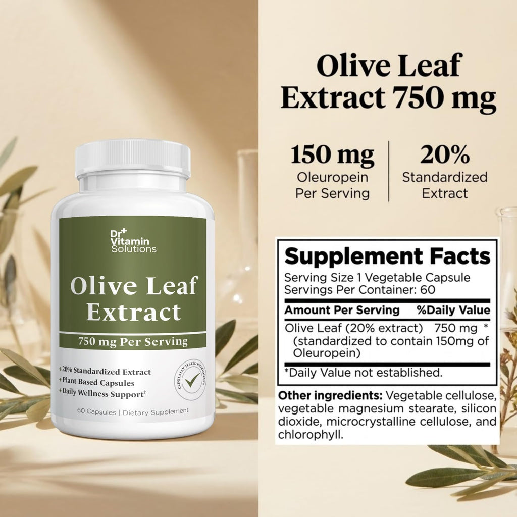 natural immune support olive leaf
