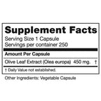 natural immune support olive leaf