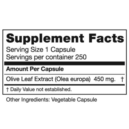 natural immune support olive leaf