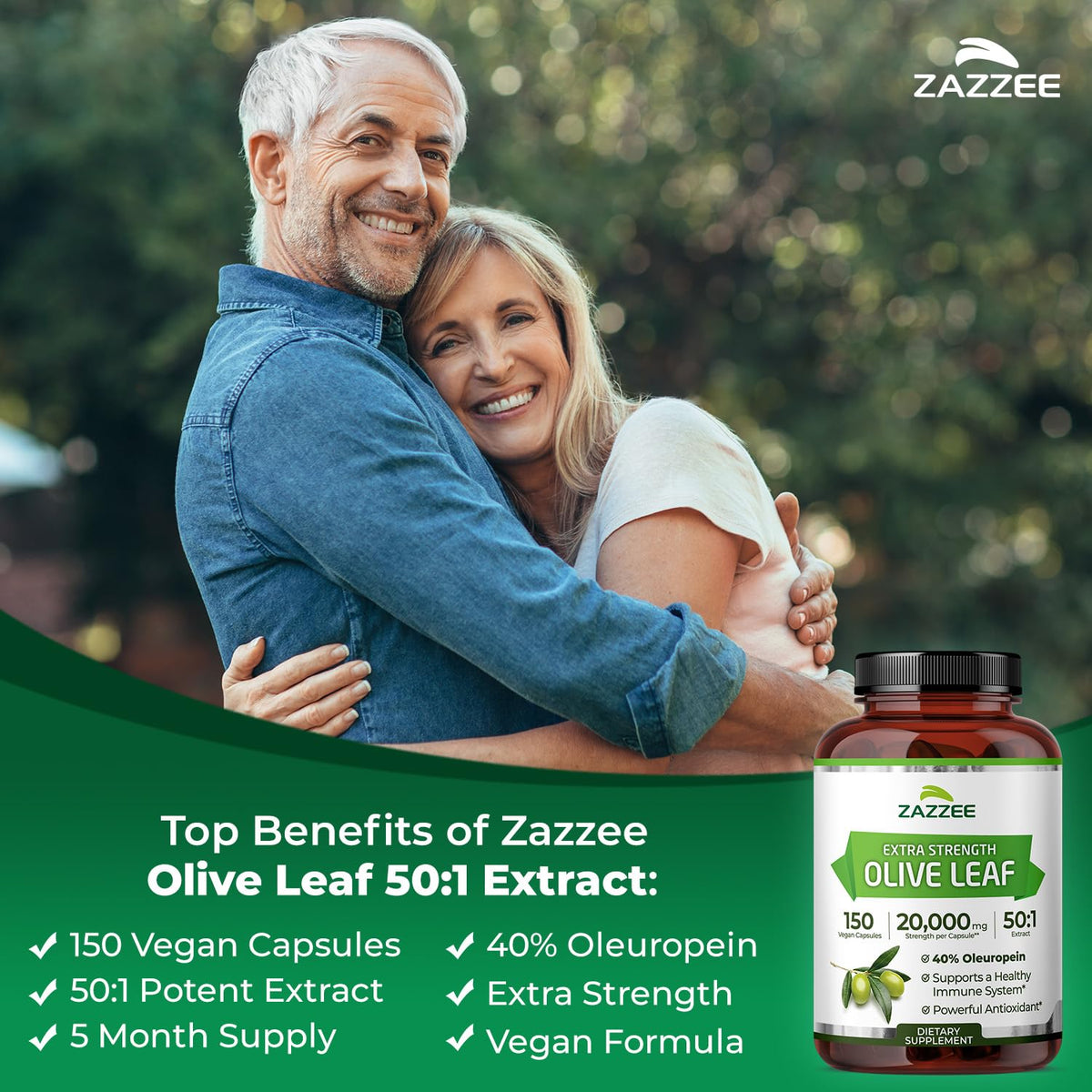 natural immune support olive leaf