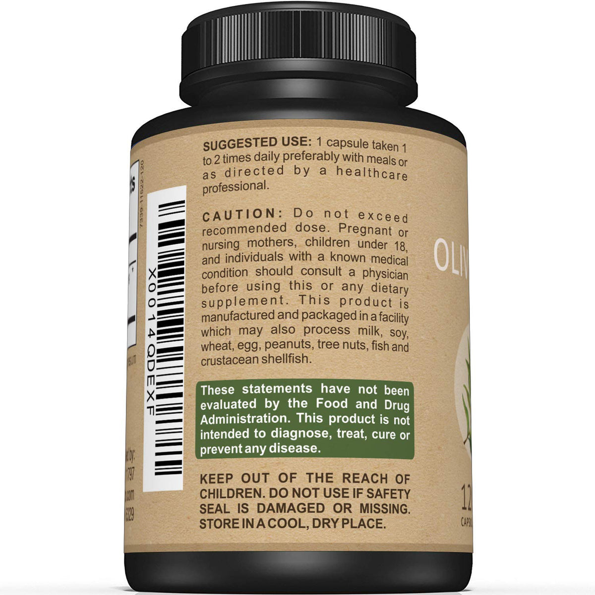 natural immune support olive leaf