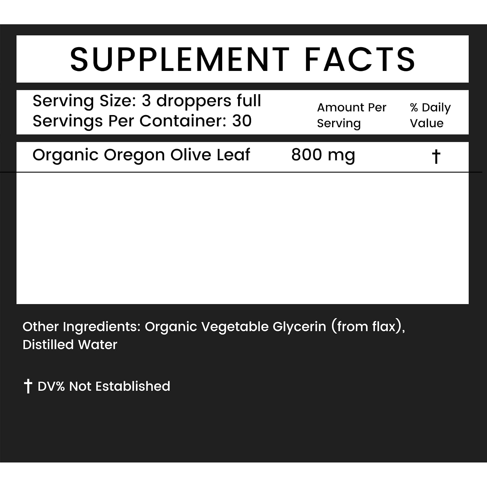 natural immune support olive leaf