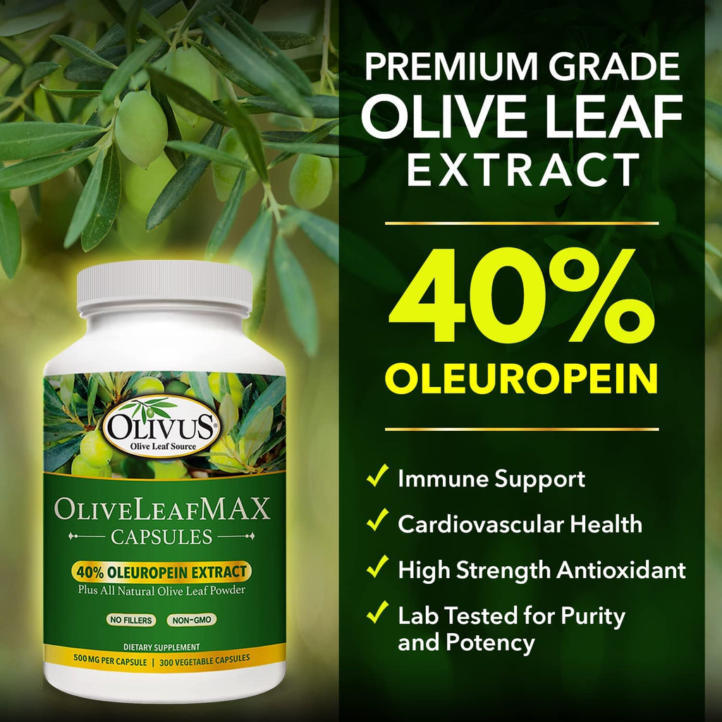 natural immune support olive leaf