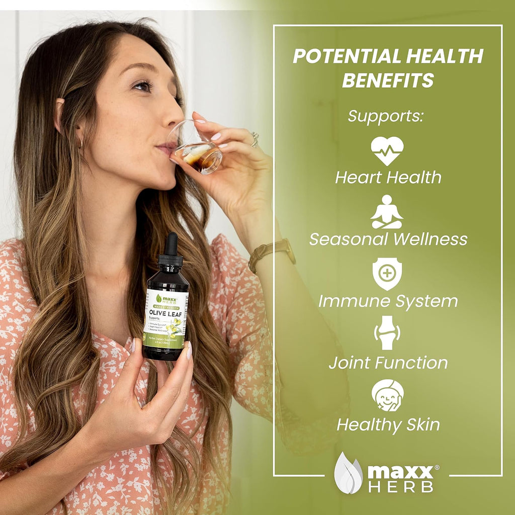 Natural immune support olive leaf