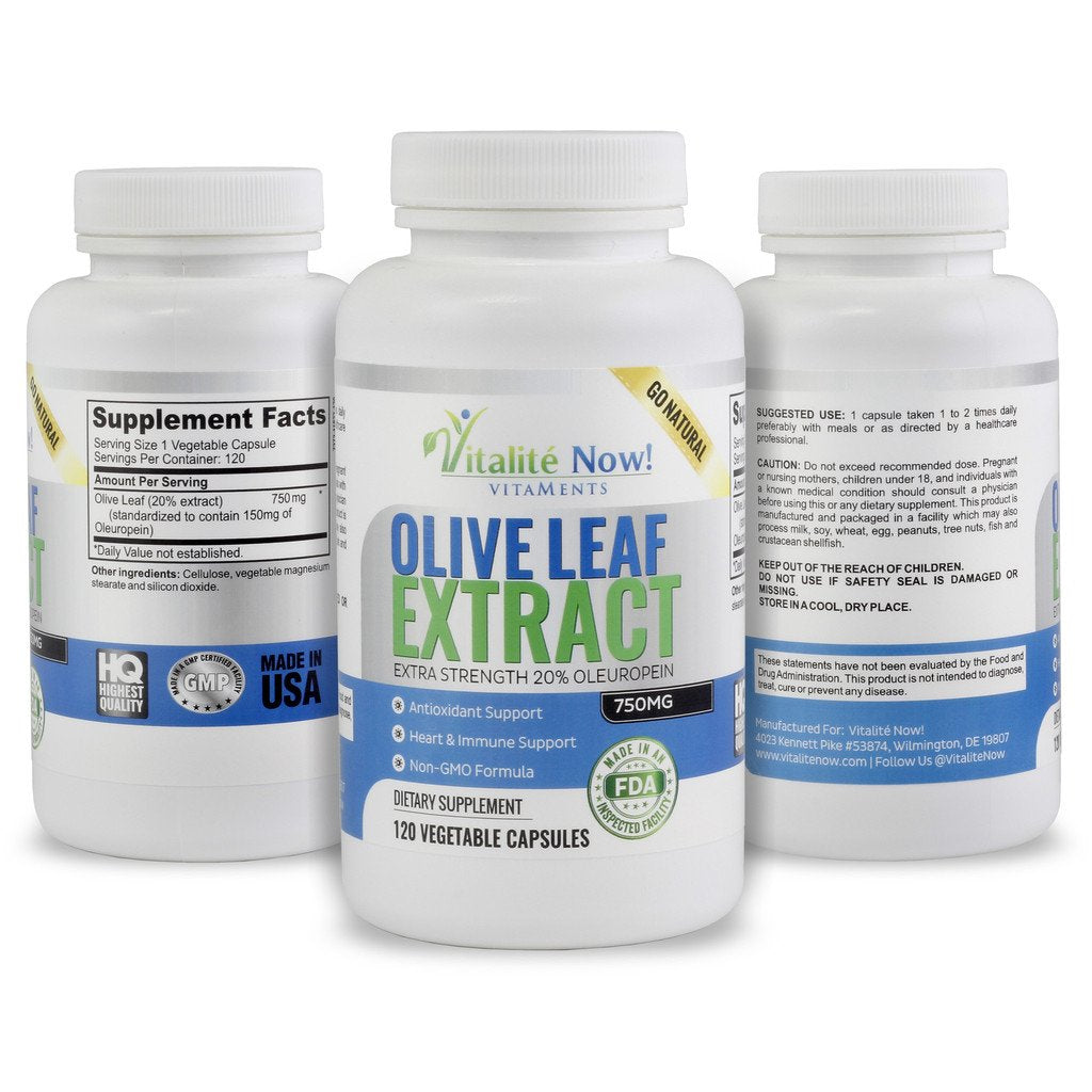 natural immune support olive leaf