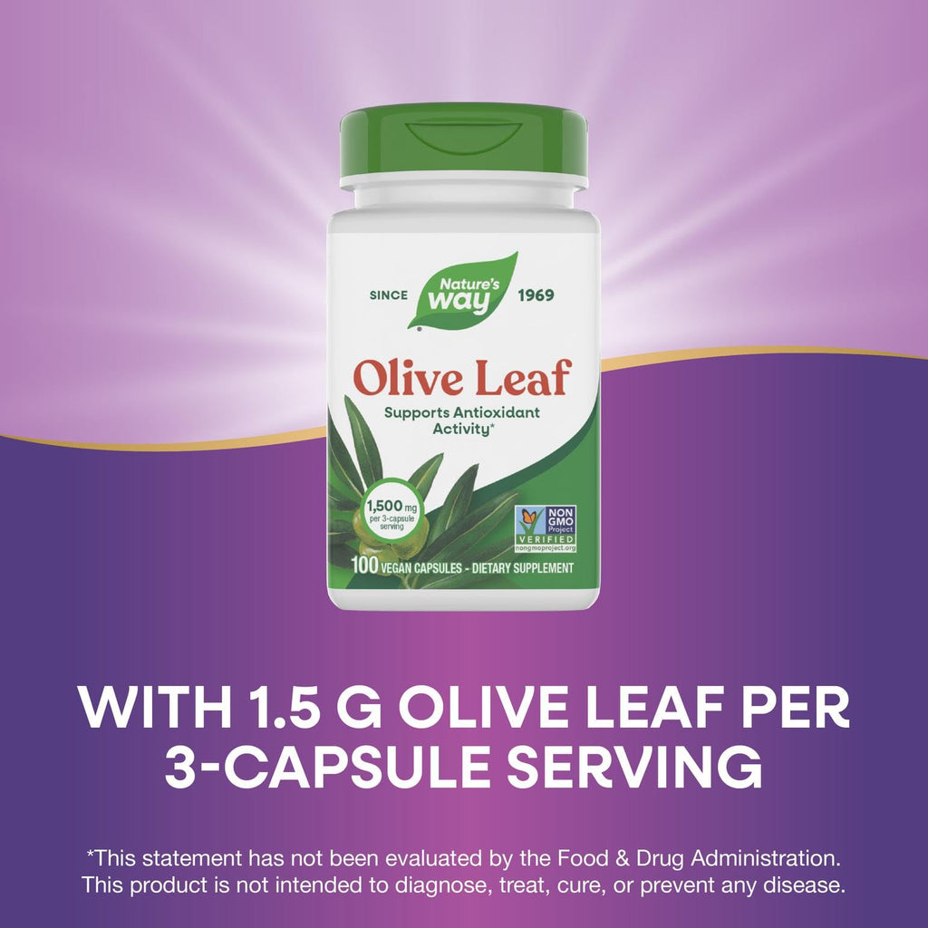natural immune support olive leaf