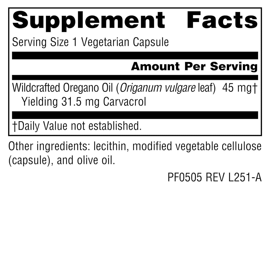 natural immune support oregano oil