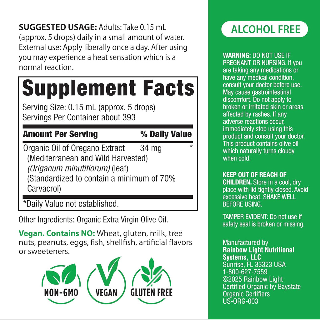natural immune support oregano oil