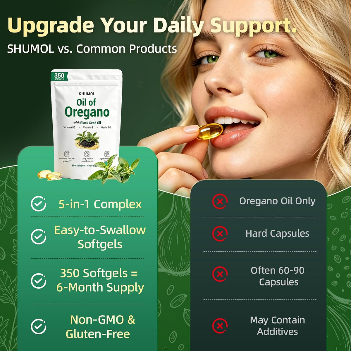 natural immune support oregano oil