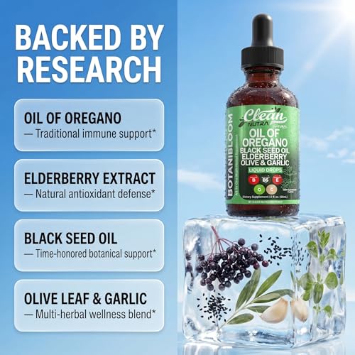 Natural immune support oregano oil