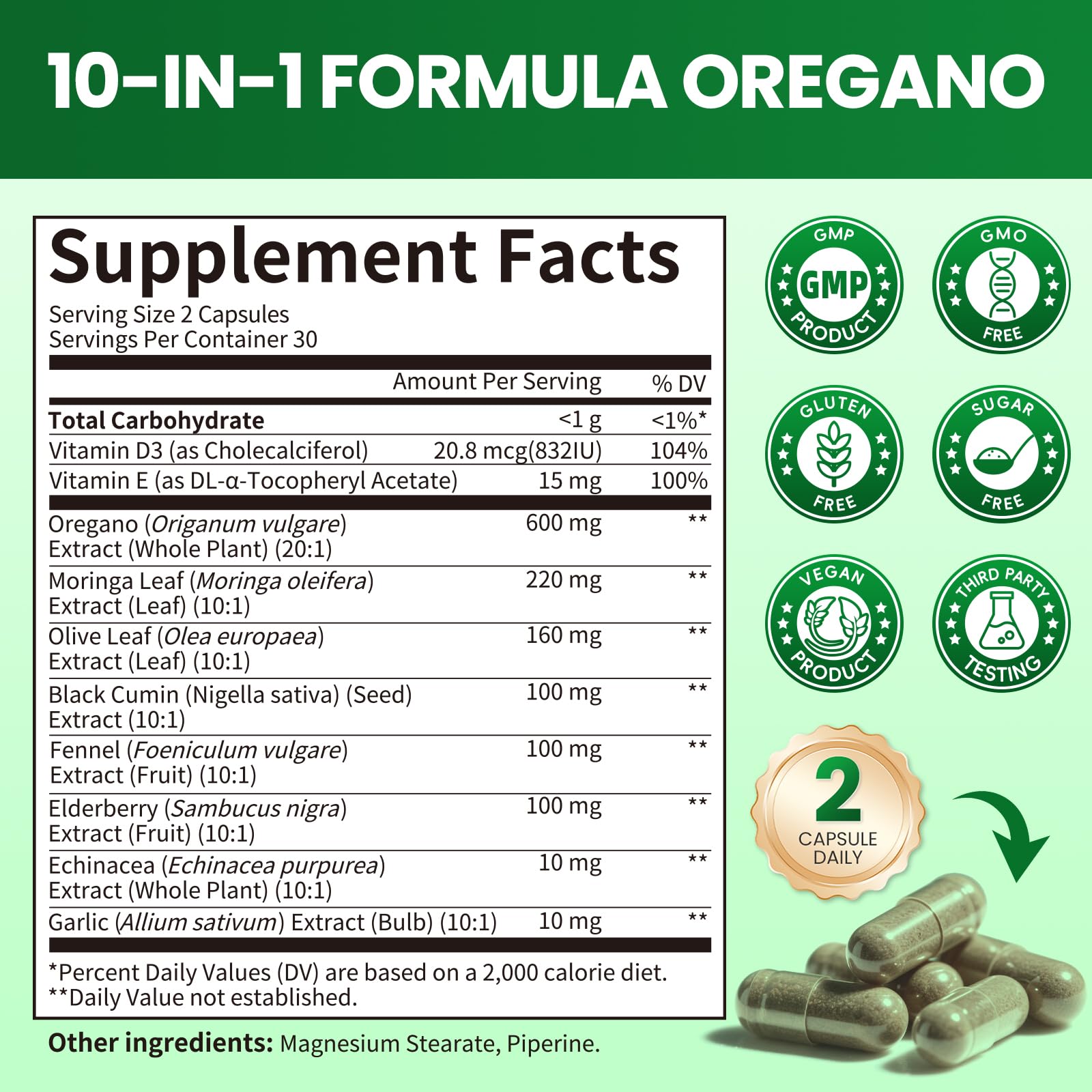 natural immune support oregano oil