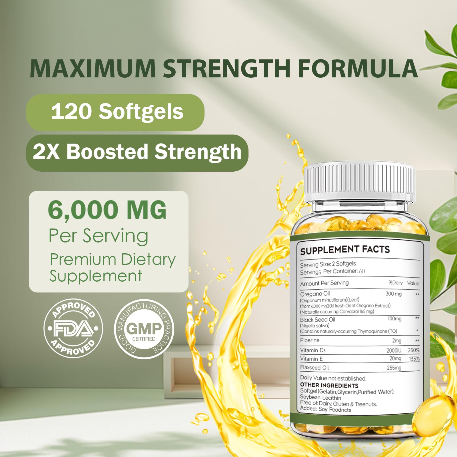 natural immune support oregano oil