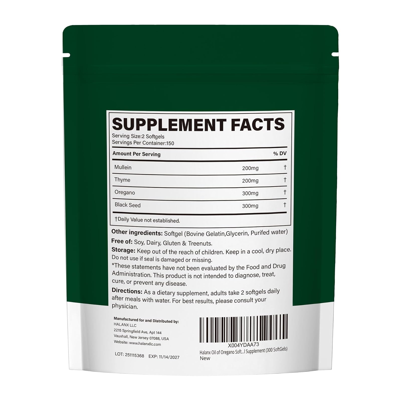 natural immune support softgels