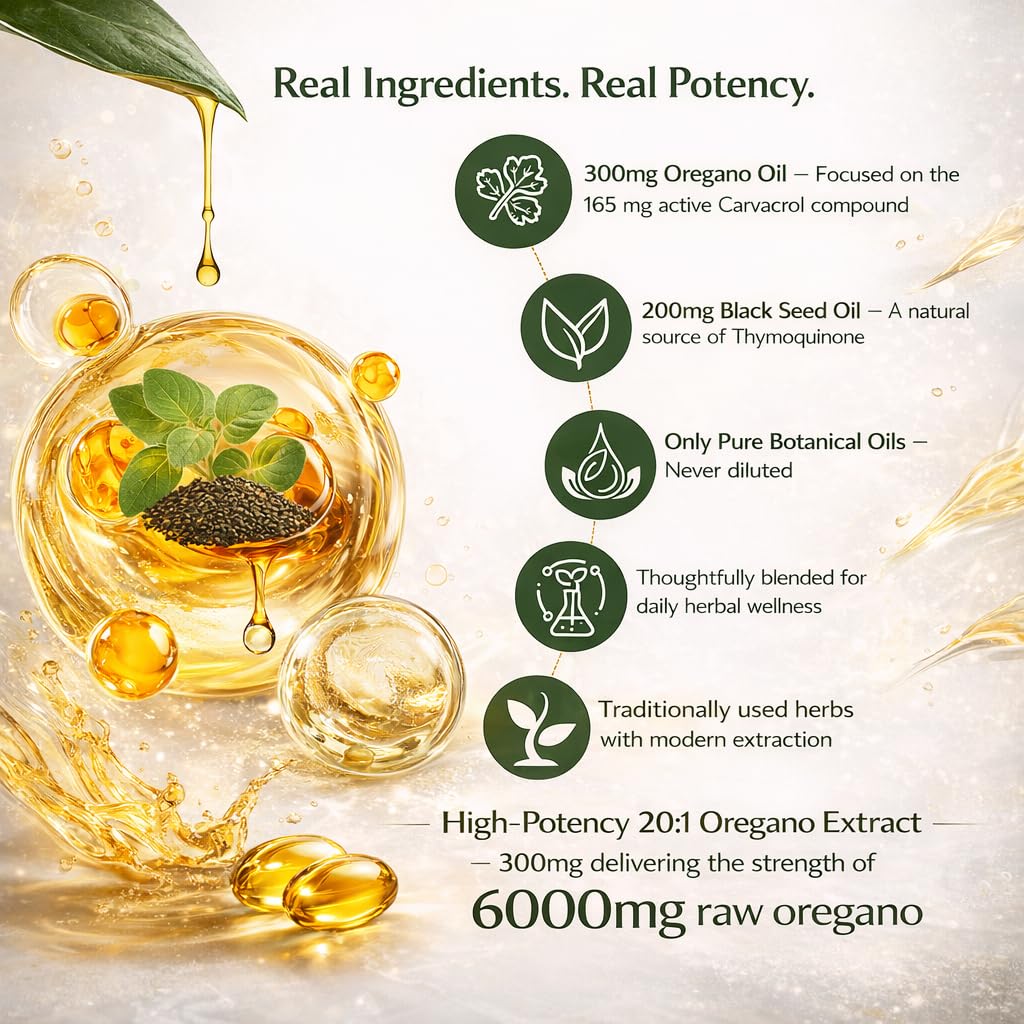 Natural immune support softgels