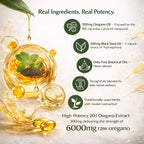 Natural immune support softgels