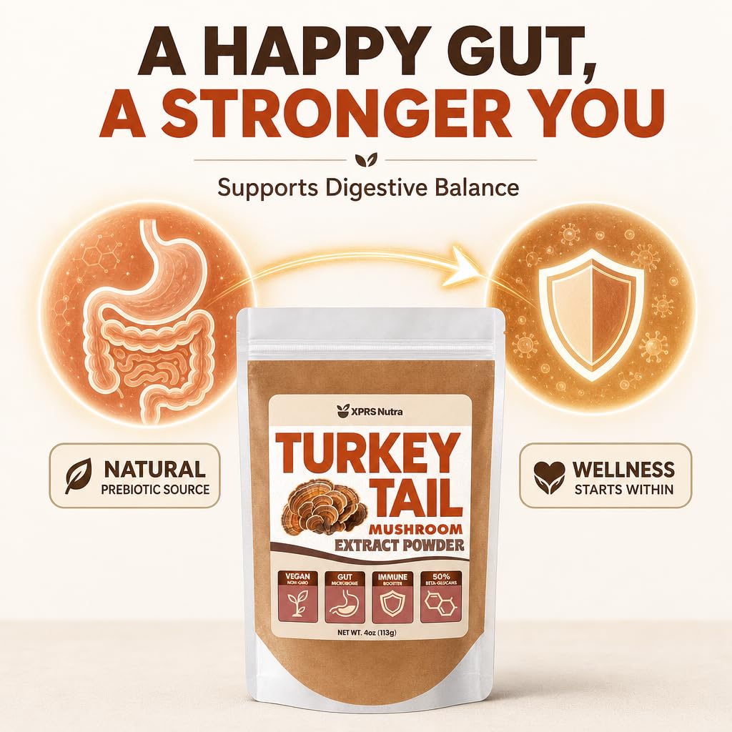 Natural immune support Turkey Tail extract