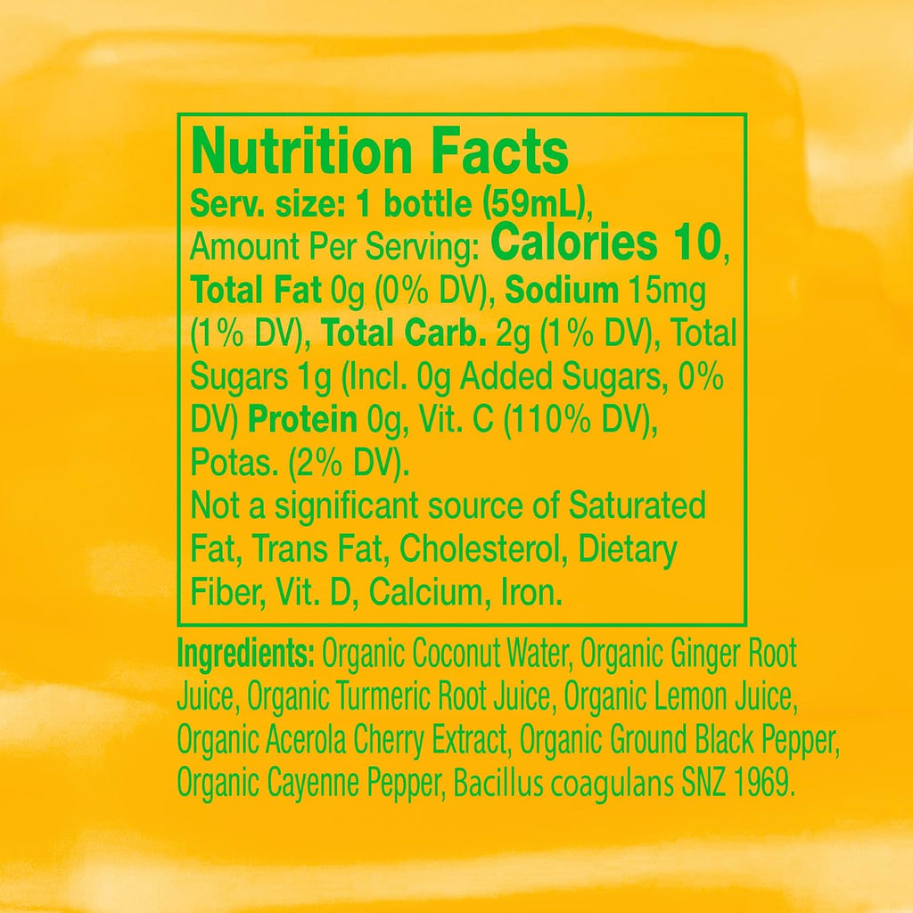 Natural immune support turmeric drink
