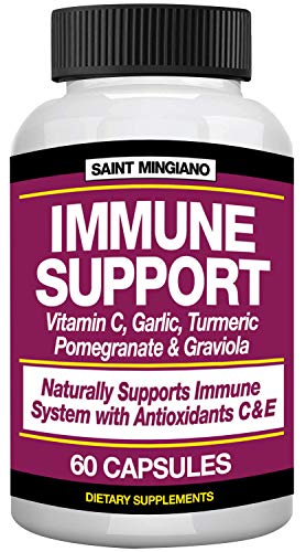natural immune support vitamin capsules