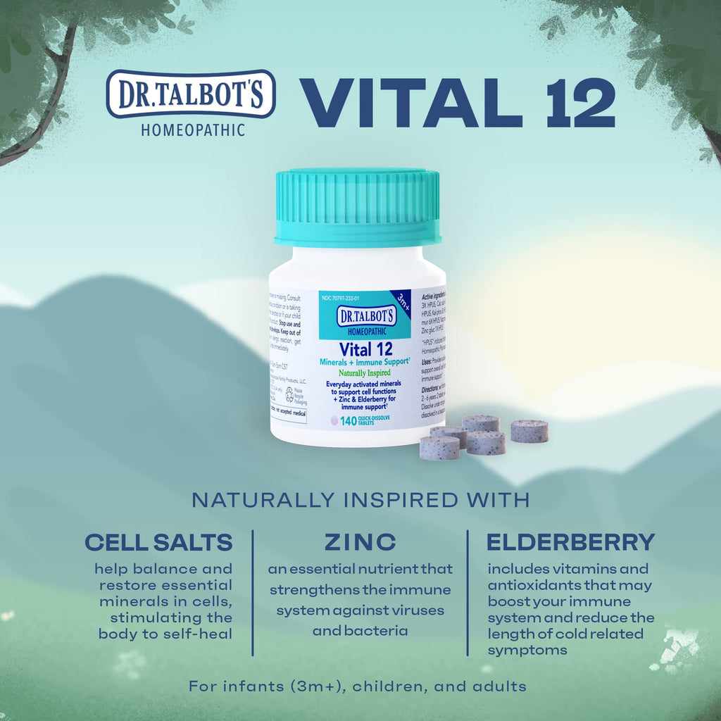 natural immune support vitamin tablets