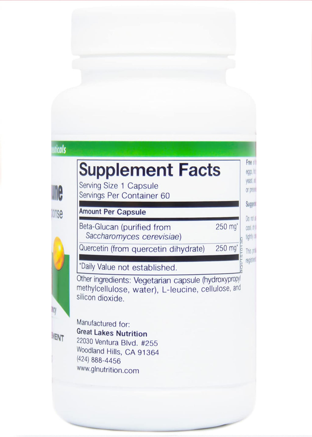 natural immune support vitamins capsules