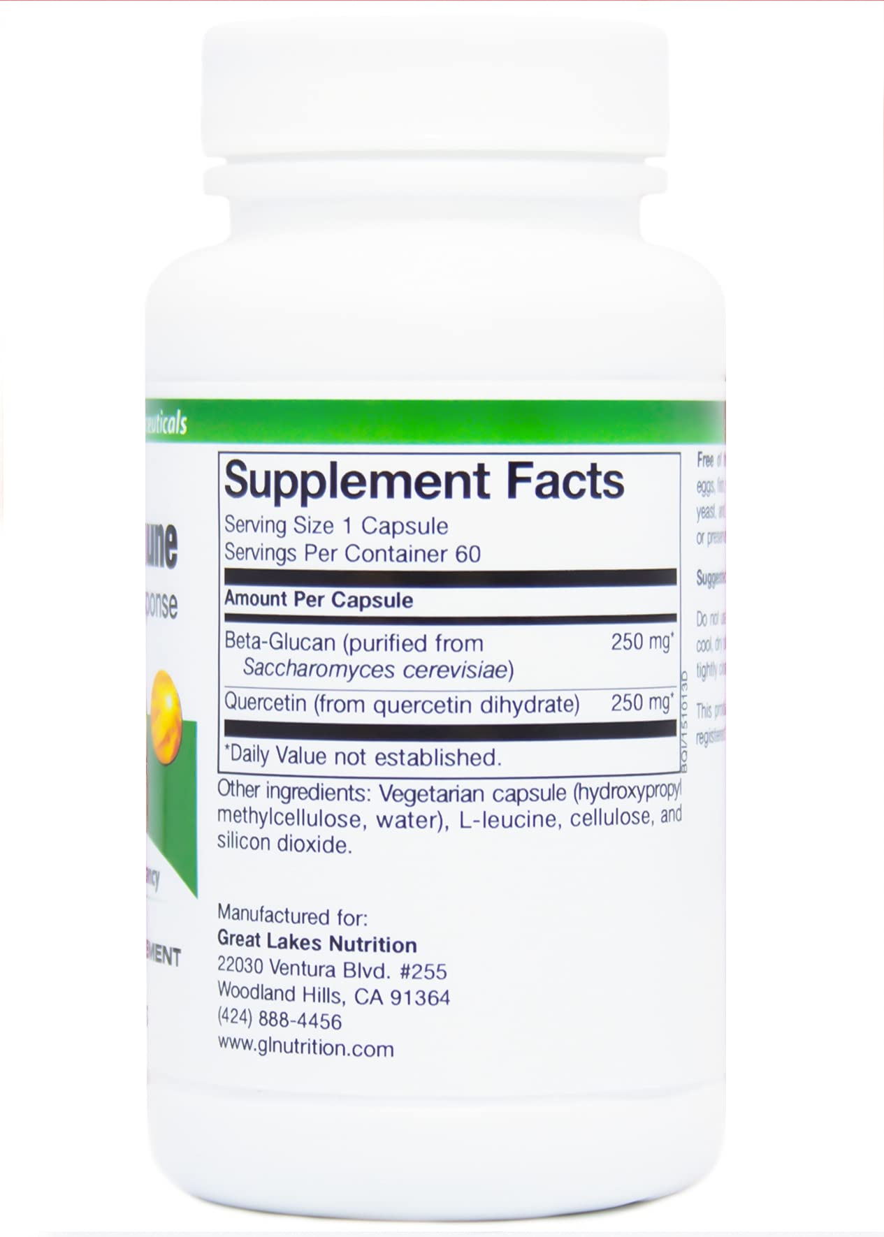 natural immune support vitamins capsules