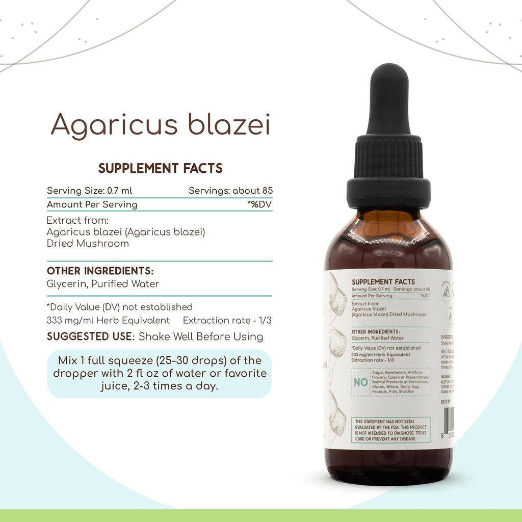 Natural immune support with Agaricus Blazei